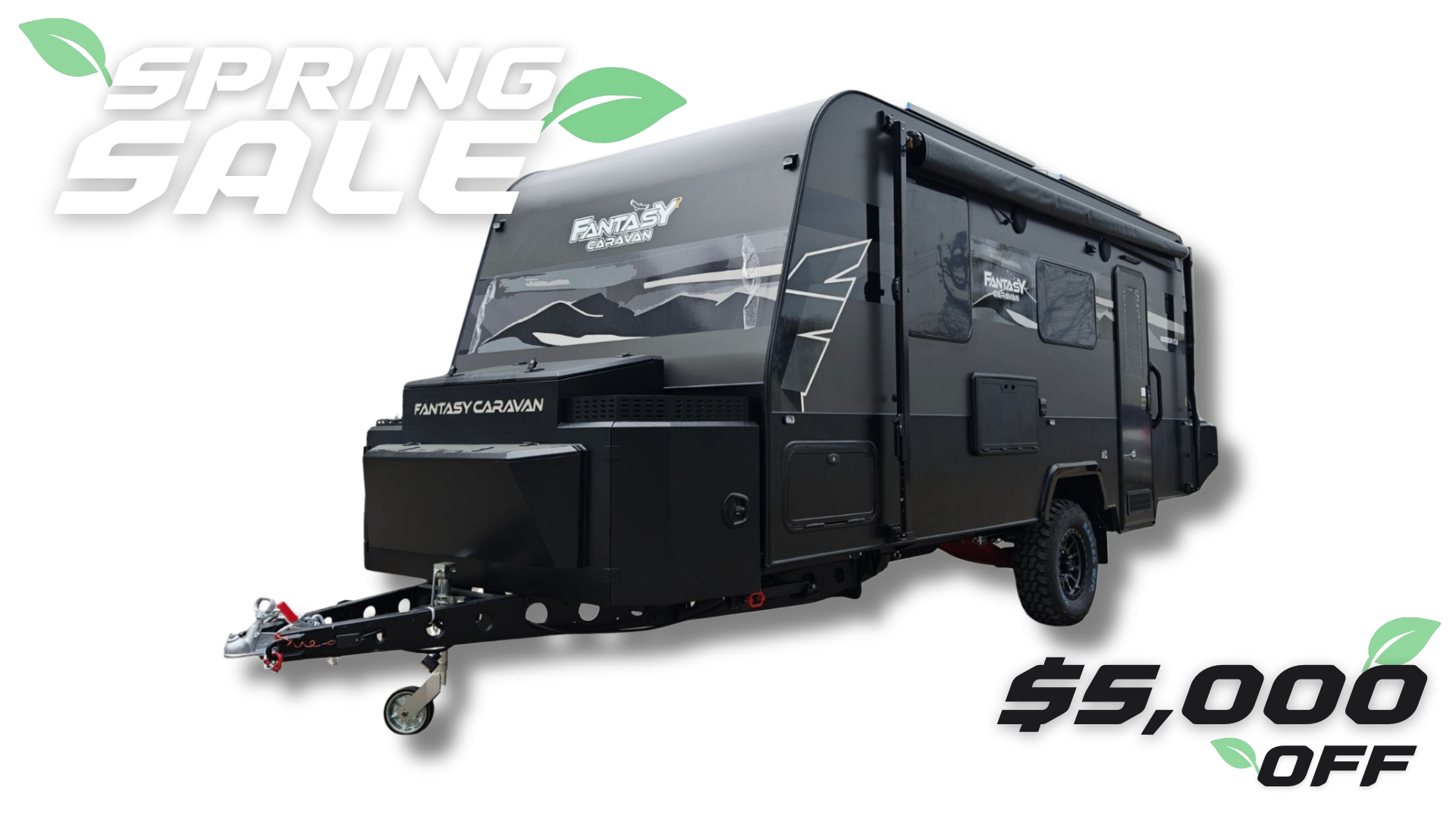 Multi-Terrain Caravan w/Ensuite | Fantasy Caravan Horizon 17.6
