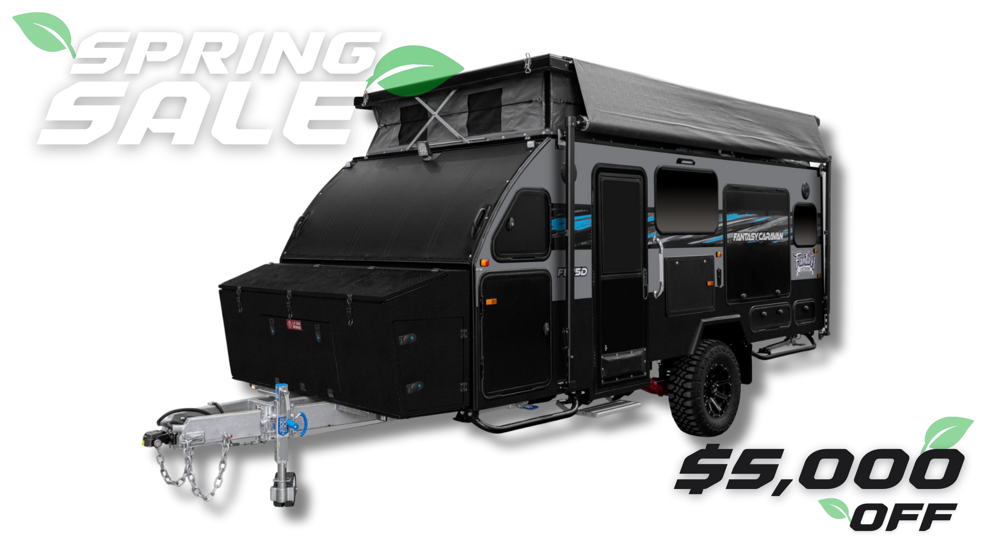 15ft Caravan with Slide-Out Bed | Fantasy Caravan Expediton 15C